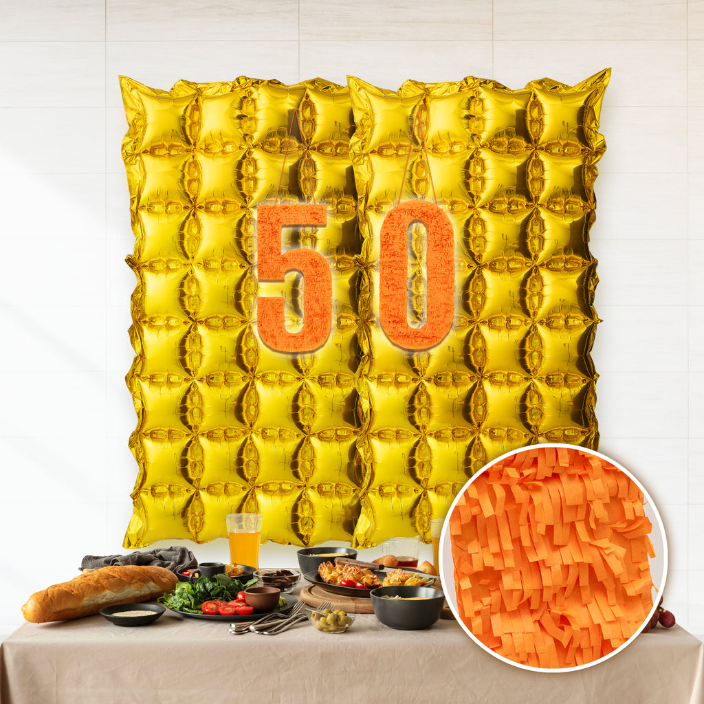 50th Birthday Backdrop Set (4pcs) – Cheerland